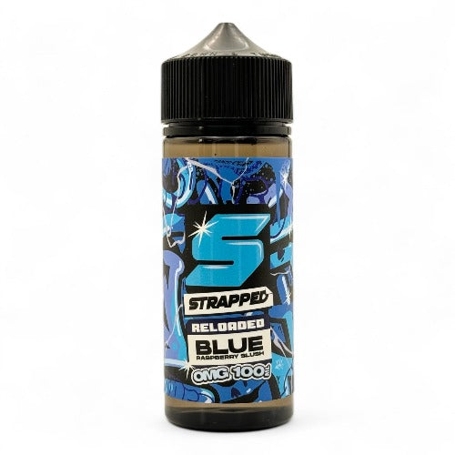 Blue Raspberry Slush 100ml Short Fill E-liquid by Strapped Reloaded | £ ...